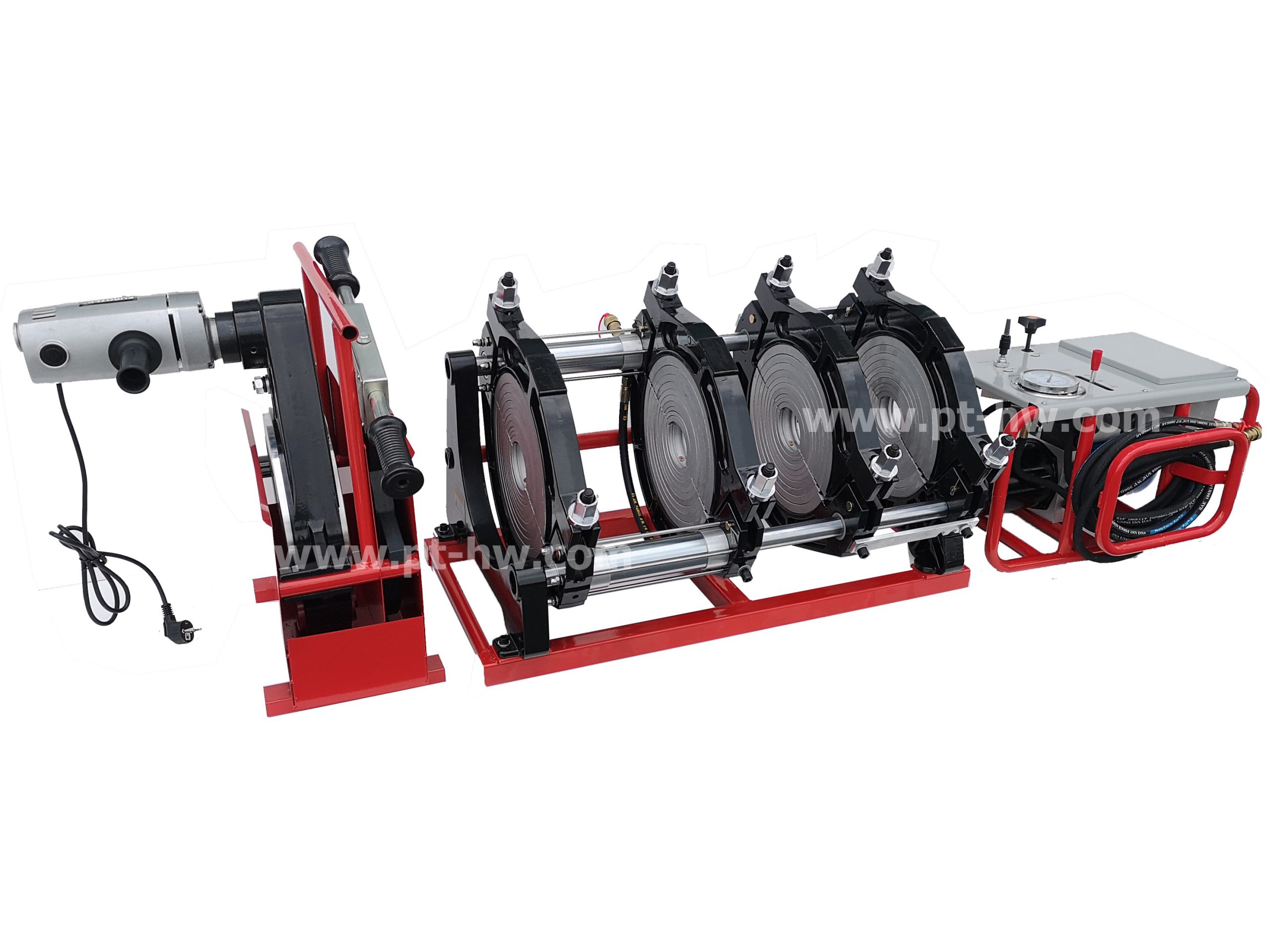 เครื่องเชื่อมท่อ HDPE 355 mm. แบบไฮดรอลิค รุ่น HD355/90 - SIAM PIPE ...